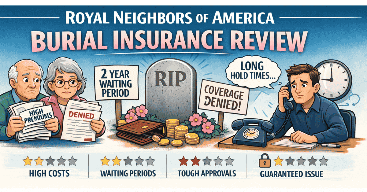 Royal Neighbors of America Burial Insurance Review: - Mistake?
